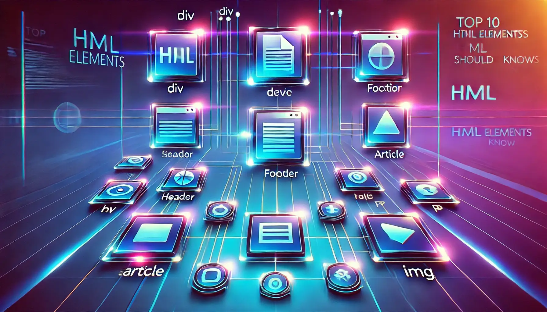 Top 10 HTML Elements, Essential HTML Tags, Must-Know HTML Elements